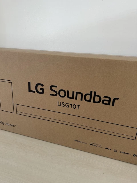 LG USG10TY 3.1 Channel Soundbar with Dolby Atmos Wireless Subwoofer £ ...