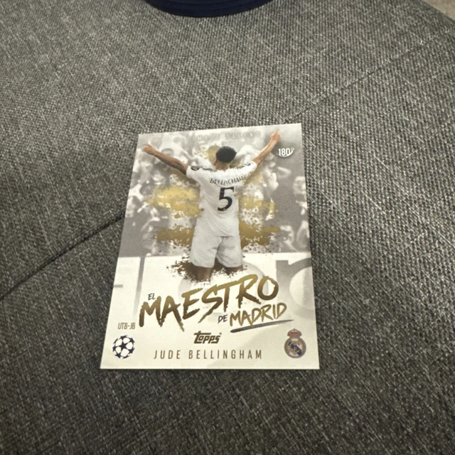 TOPPS MATCH ATTAX 24/25 EL MAESTRO DE MADRID Jude Bellingham 180° £66. ...