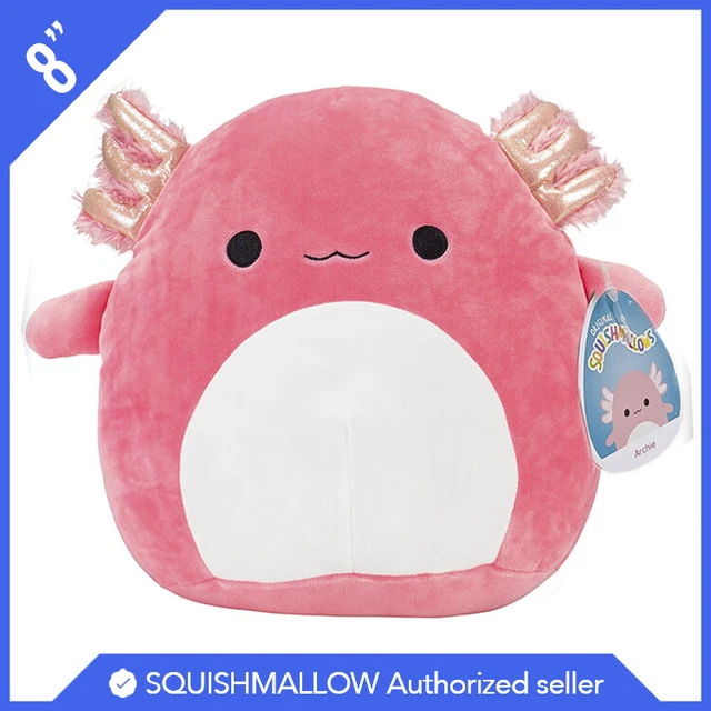 SQUISHMALLOW KELLYTOY PLUSH Archie The Pink Axolotl Exclusive 8" Inch NWT NEW $28.95 - PicClick CA