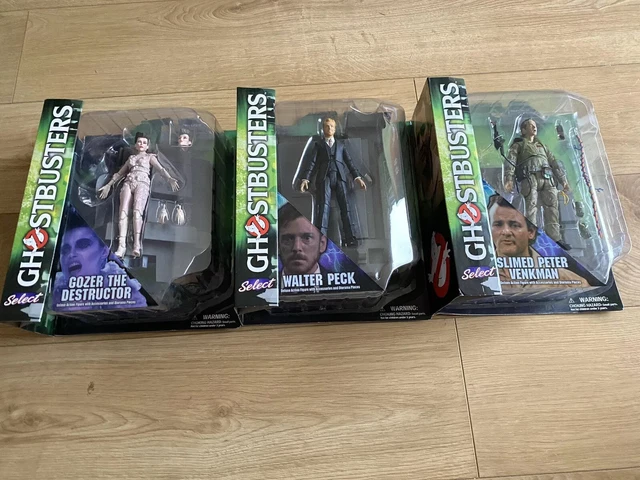 DIAMOND SELECT GHOSTBUSTERS Series 4 Figures Full Set MIB Gozer Peck ...