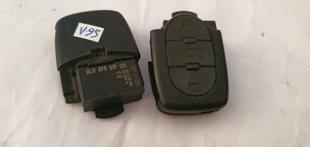 AUDI KEY FLIP Remote 434mhz HLO 8P0837231 Hella 5FA008750-10 pcb ...