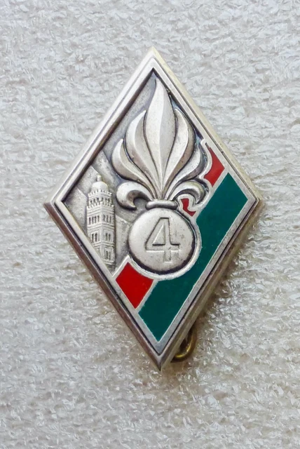 INSIGNE LÉGION ETRANGÈRE 4e Régiment Etranger d'Infanterie EUR 3,00 ...