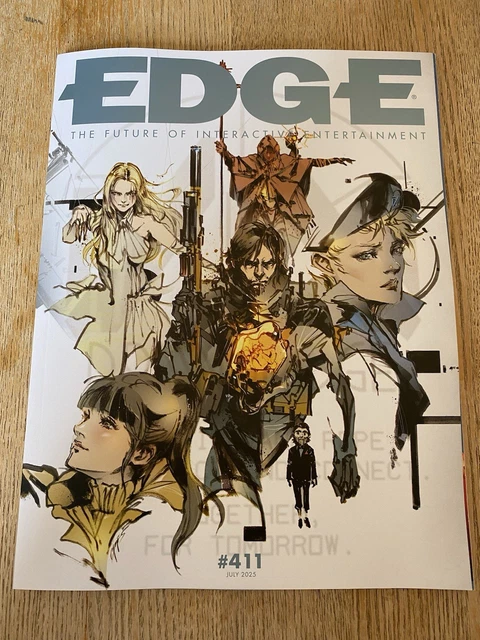 EDGE MAGAZINE ISSUE 411 July 2025 Death Stranding 2 Rare Cover Switch 2 ...