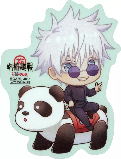 GOJO SATORU CHIBI Die-Cut Sticker 3,15 in x 2,36 in Jujutsu Kaisen B ...