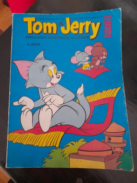 TOM E & Jerry Gigante numero 2...buono...vedi foto...edizioni Bianconi ...