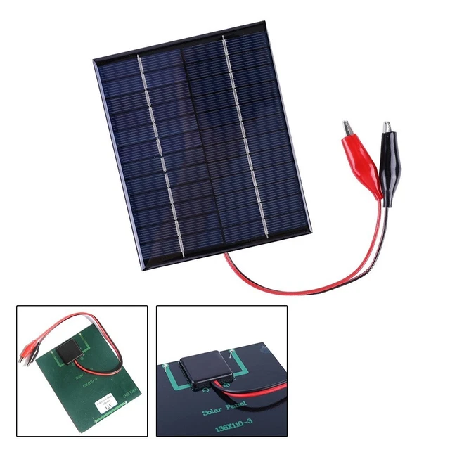 RELIABLE PERFORMANCE 5W 12V Polycrystalline Silicon Solar Panel Charger ...