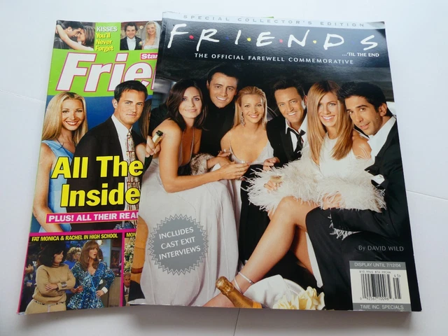 FRIENDS THE OFFICIAL Farewell Commemorative magazine plus bonus Star ...