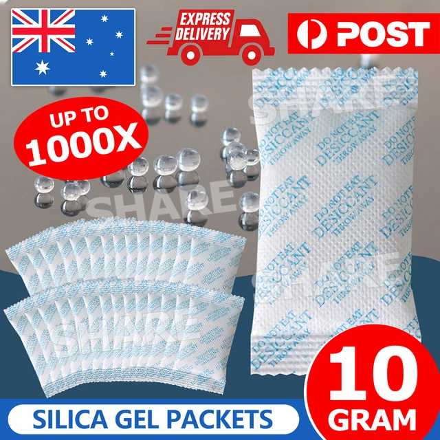 25-125X SILICA GEL Packets Moisture Absorber Reusable Desiccant Food ...