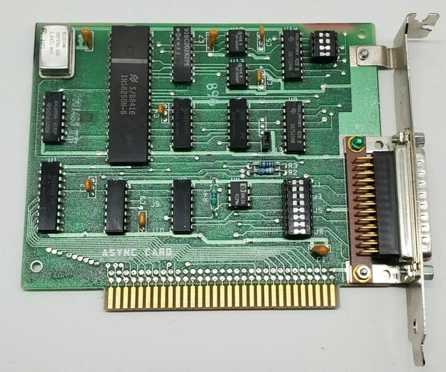IBM 8-BIT ASYNC ISA Card for IBM PC XT Computer & Compatibles 1501485 ...