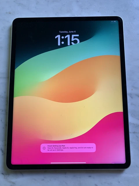 APPLE IPAD PRO 12.9 2021 M1 5a generazione 1 TB sbloccato WiFi usato ...
