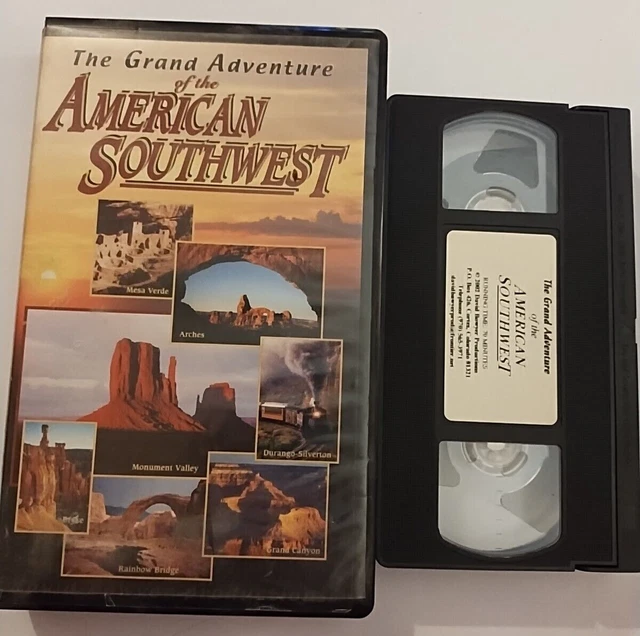 THE GRAND ADVENTURE Of The American Southwest (VHS) **Buy 2 Get 1 Free ...