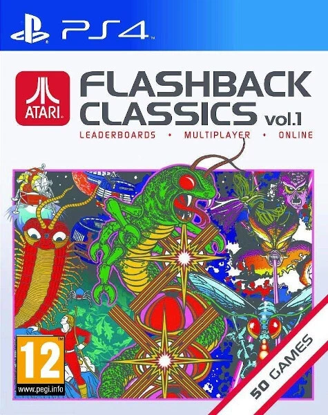 ATARI FLASHBACK CLASSICS Vol.1 (50 Games) Sony Playstation 4 PS4 EUR 25 ...