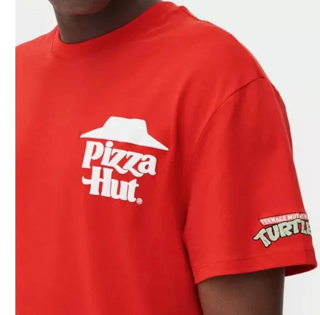 Teenage Mutant Ninja Turtles Pizza Hut Red T Shirt Primark Best Pizza