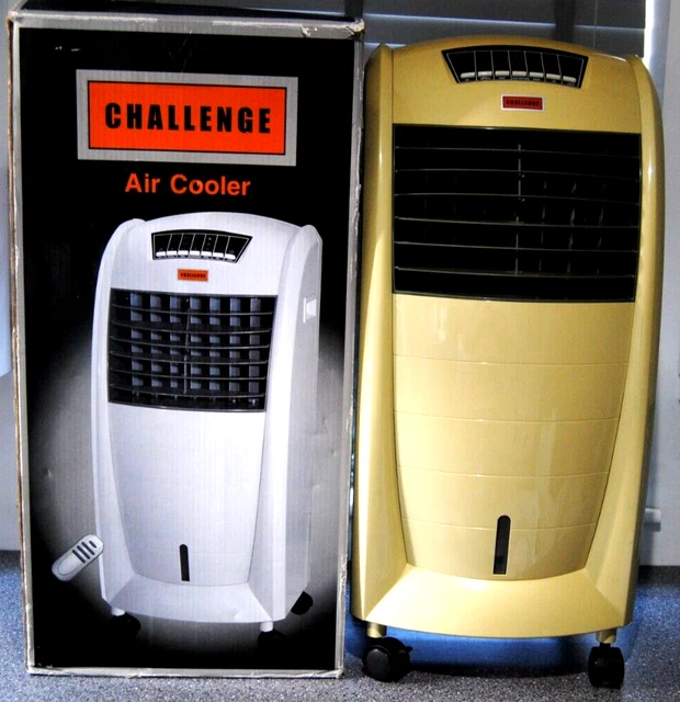 FLOODED!! LARGE 8 Litre CHALLENGE AIR COOLER w/ DEHUMIDIFER & REMOTE ...