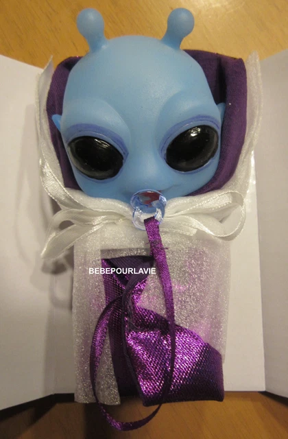 ASHTON DRAKE OUT-OF-THIS-WORLD Miniature Alien Silicone Baby Doll ...