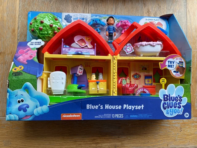BLUES CLUES & You - Blue's House Playset and Figure - Nickelodeon - New ...
