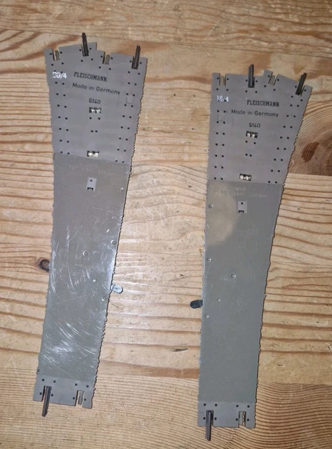 FLEISCHMANN H0 PROFI GLEIS 6140 2 Weichen Rechts Und Links EUR 15,00 - PicClick DE