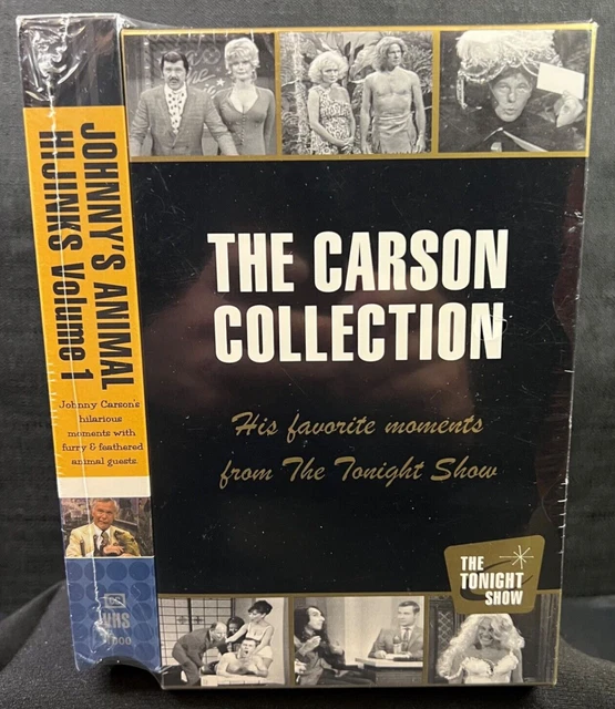 NOS JOHNNY CARSON Collection The Tonight Show VHS Includes Animal Hijinks Bonus £12.10 - PicClick UK