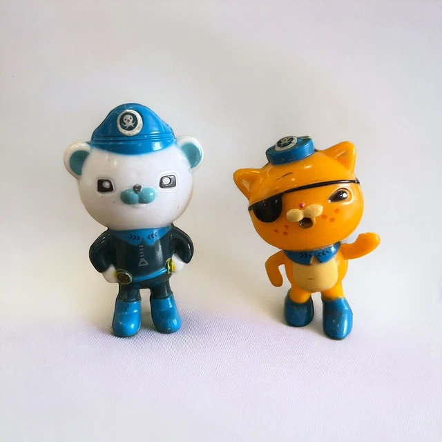 CBEEBIES OCTONAUTS MAGAZINE Hollow Plastic Figures Toy Set Bundle £2.99 ...