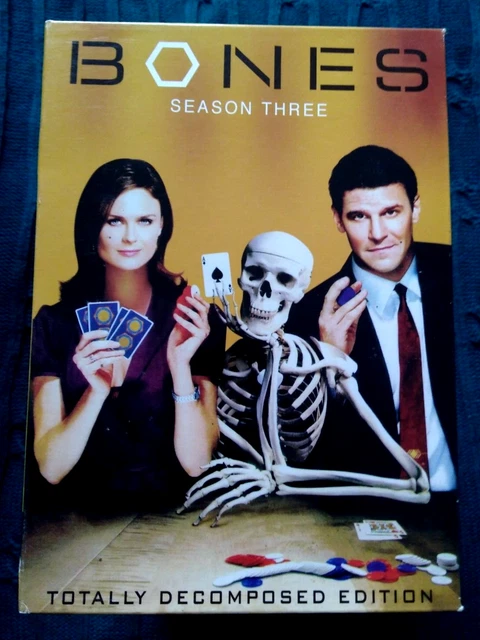 BONES COMPLETE SEASON Three Series 3 Totally Decomposed Edition DVD BOX SET R-1 $25.00 - PicClick AU