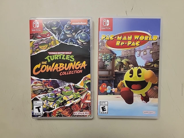 TEENAGE MUTANT NINJA Turtles: The Cowabunga Collection & Pac-Man World ...