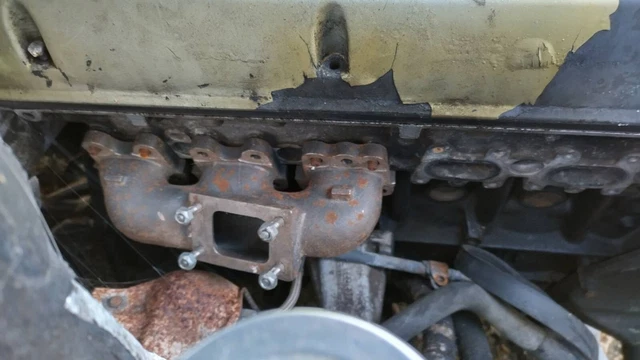 1X MERCEDES W124 M104 turbo manifold from Hughes of beaconsfield twin ...