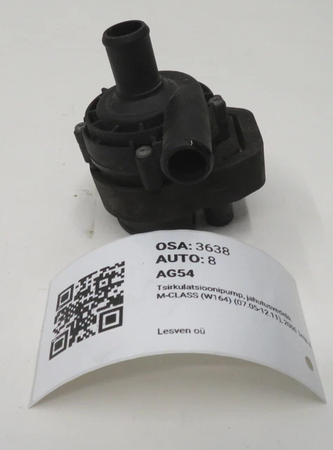 MERCEDES-BENZ CLASSE-ML (W164) LE3638 Coolant Circulation Pompe ...