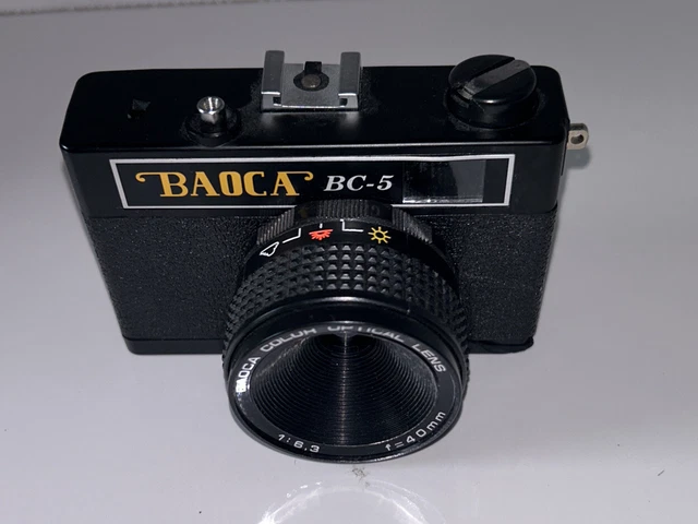 BAOCA BC-5 POINT & Shoot Camera Color Optical Lens 1:6,3 F40mm $8.00 ...
