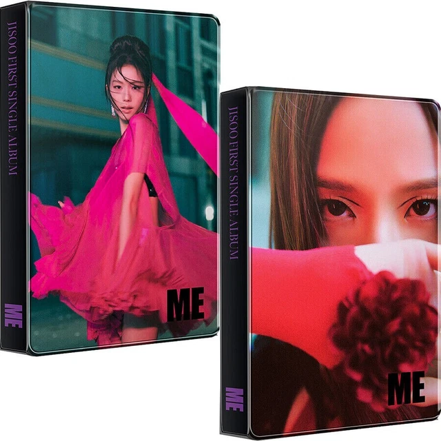 BLACKPINK JISOO [ME] FIRST SINGLE ALBUM YG TAG ALBUM LP Ver RANDOM/TAG ...