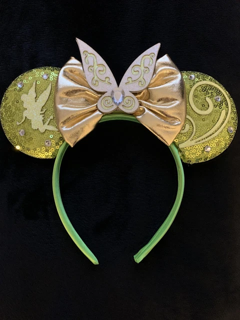 DISNEY INSPIRED PETER Pan - Tinkerbell Ears Headband.. Disneyland ready ...