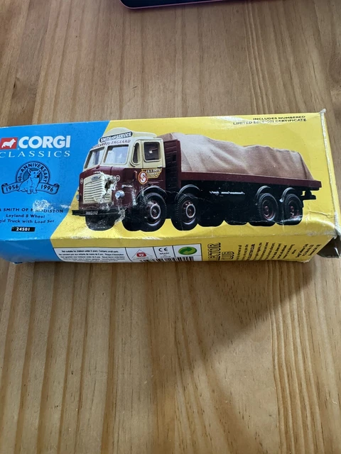 CORGI CLASSICS - 24501 Leyland 8 Wheel Rigid Truck - 40th ANNIVERSARY £ ...