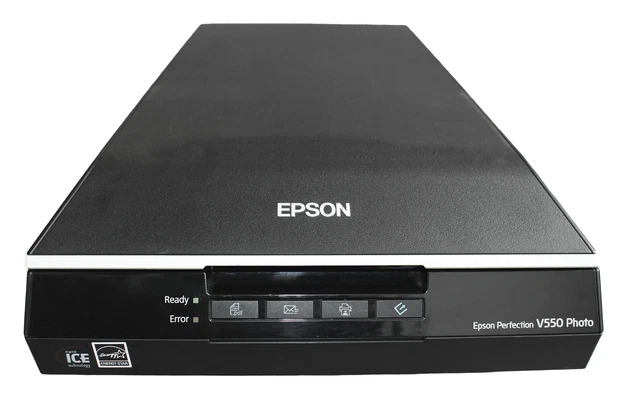 EPSON PERFECTION V550 Scanner Photo Documents Images Win 10 11 A4 Livre ...