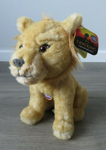 DISNEY JUST PLAY Lion King Simba Talking Phrases I'm The Future King ...