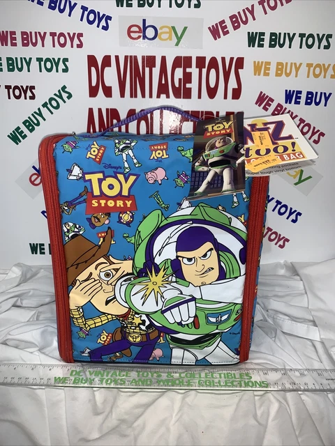 DISNEY STORE PIXAR Genuine Toy Story School Book Bag Or Travel Locker ...