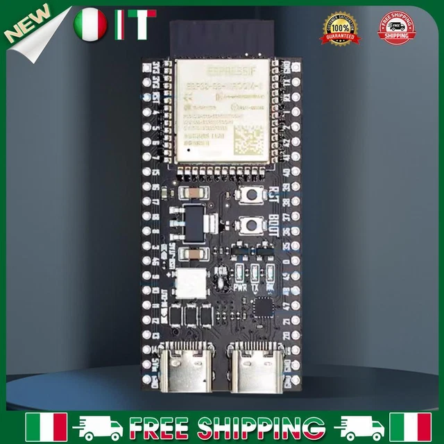 - SCHEDA DI sviluppo ESP32/ ESP32-S3/ESP32-C3 Dual Type-C (N16R8 non saldato) EUR 7,37 - PicClick IT