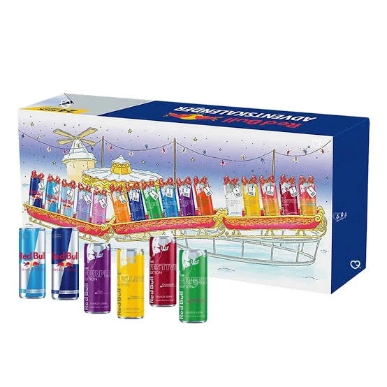 RED BULL ENERGY Drink Adventskalender 2025 | Limited Edition | EUR 50 ...