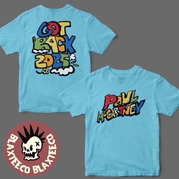 PAUL MCCARTNEY GOT Back Tour 2025 Merch Text Graphic For Kids T-Shirt £ ...