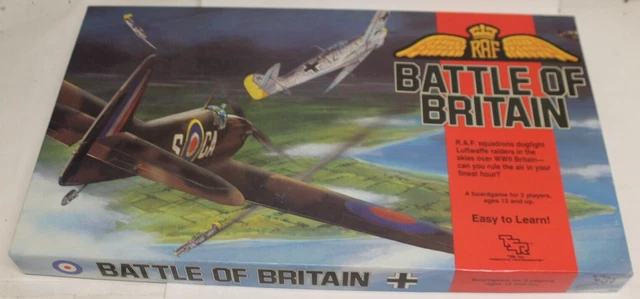 RAF: BATTLE OF Britain (RAF v Luftwaffe) Board Game, 1990 (TSR), Used ...