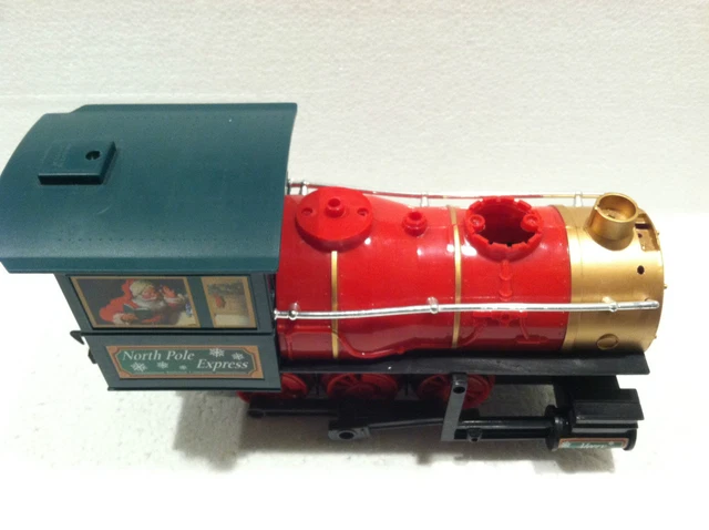 G SCALE NORTH Pole Express Railroad: Steam Engine Boiler + Driving ...
