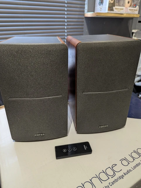 EDIFIER R1280T ACTIVE Speakers - Brown/Black. Record Player Speakers ...