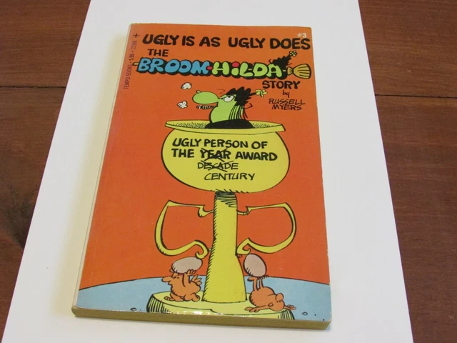 **UGLY IS AS Ugly Does ** A BROOM-HILDA book by Russell Myers 1976 ...