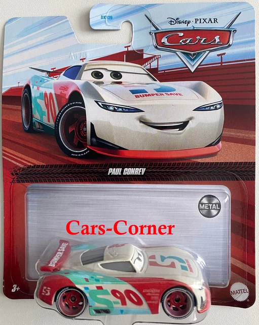 DISNEY PIXAR CARS 3 Evolution Paul Conrev aka. Bumper Save #90 Next Gen ...