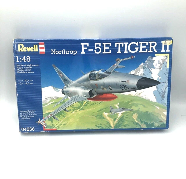REVELL 04556 NORTHROP F-5E Tiger Ii Unvollständig, Siehe Unten, EUR 8 ...