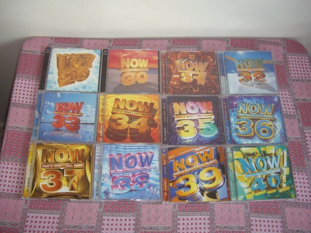 NOW THAT'S WHAT I Call Music 29 30 31 32 33 34 35 36 37 38 39 40 Bundle ...