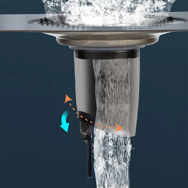 ASSUREZ UN DRAINAGE efficace avec ce drain de sol universel en acier ...