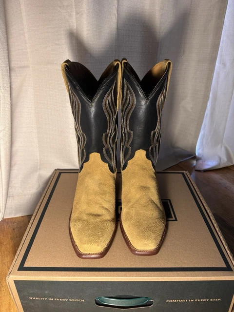 TECOVAS MEN'S THE Warren Size 11EE Boot Camel/ Midnight Roughout ...