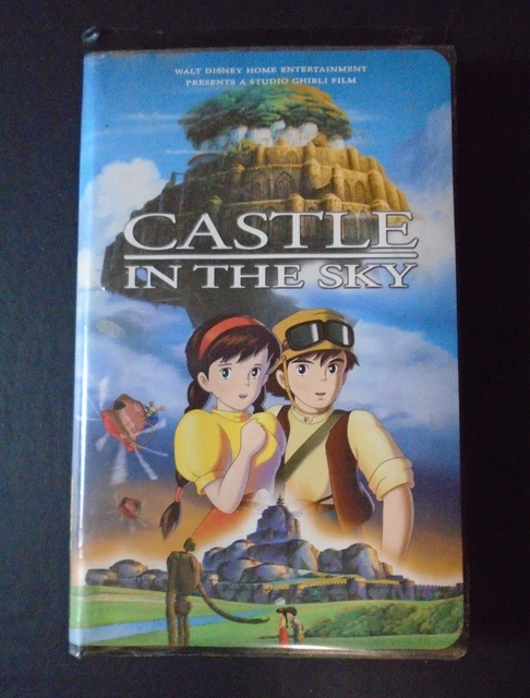 CASTLE IN THE Sky vhs Disney Home entrtainment Presents, Studio GHIBLE ...