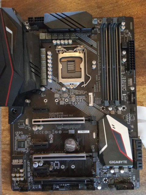 GIGABYTE AUROS PRO Z390 Gaming Motherboard 3PCIE, DDR4, 3m, 2 Slots £98 ...
