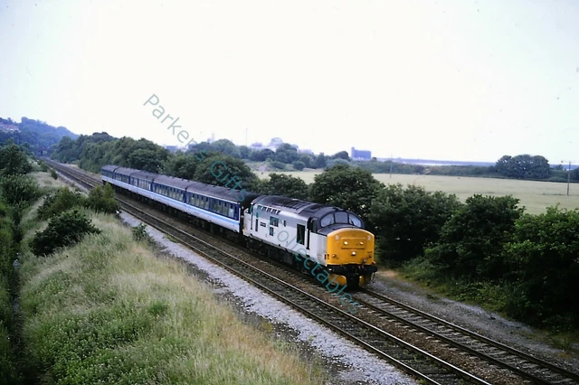 ORIGINAL 35MM RAILWAY Slide BR Diesel - Electric Locomotive 37402 ...