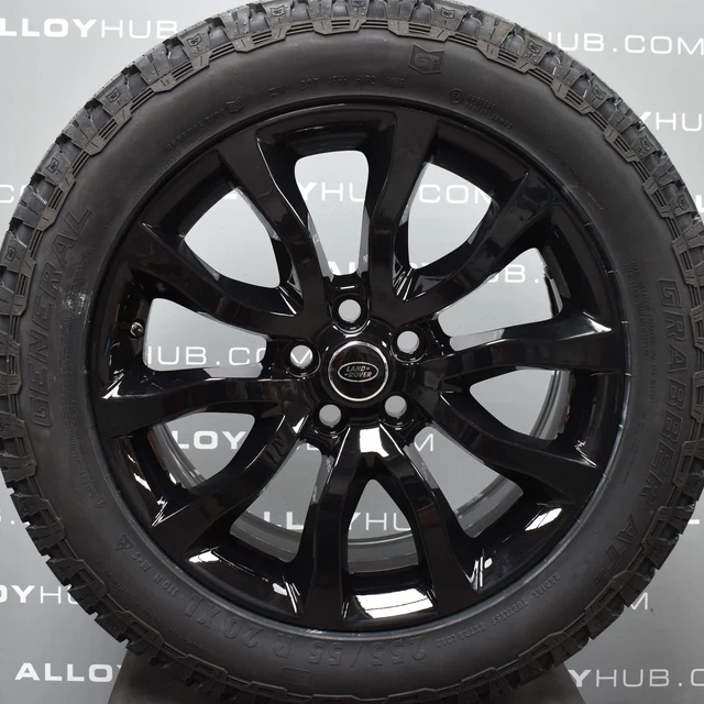 GENUINE LAND ROVER Discovery 5 20" Inch Black Alloy Wheels+Grabber ...